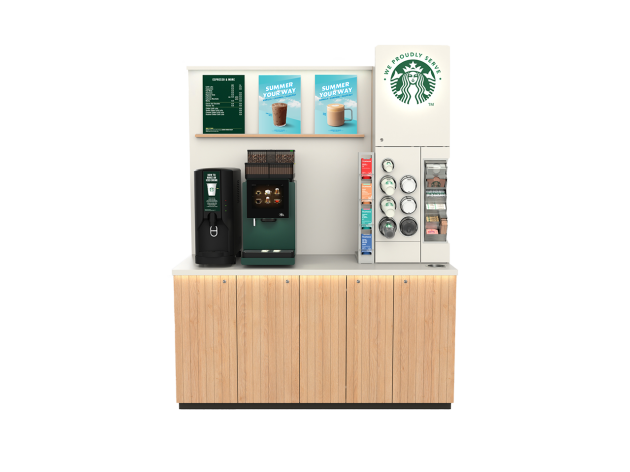 Solución Self Serve Starbucks And Nestlé Professional